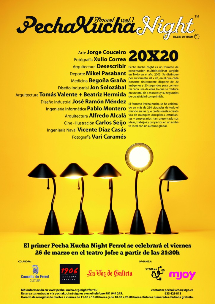 Pecha Kucha Night Ferrol. Vol I - veredes