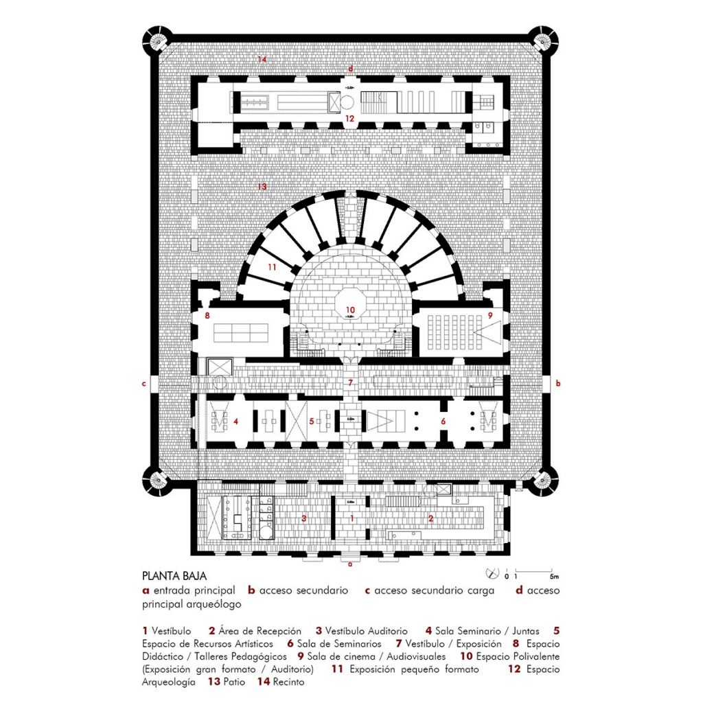 Edificio Vello Cárcere. Rehabilitación de la antigua cárcel de Lugo ...