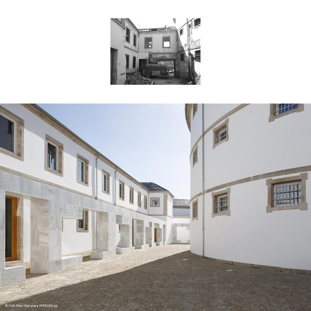 Edificio Vello Cárcere. Rehabilitación de la antigua cárcel de Lugo ...